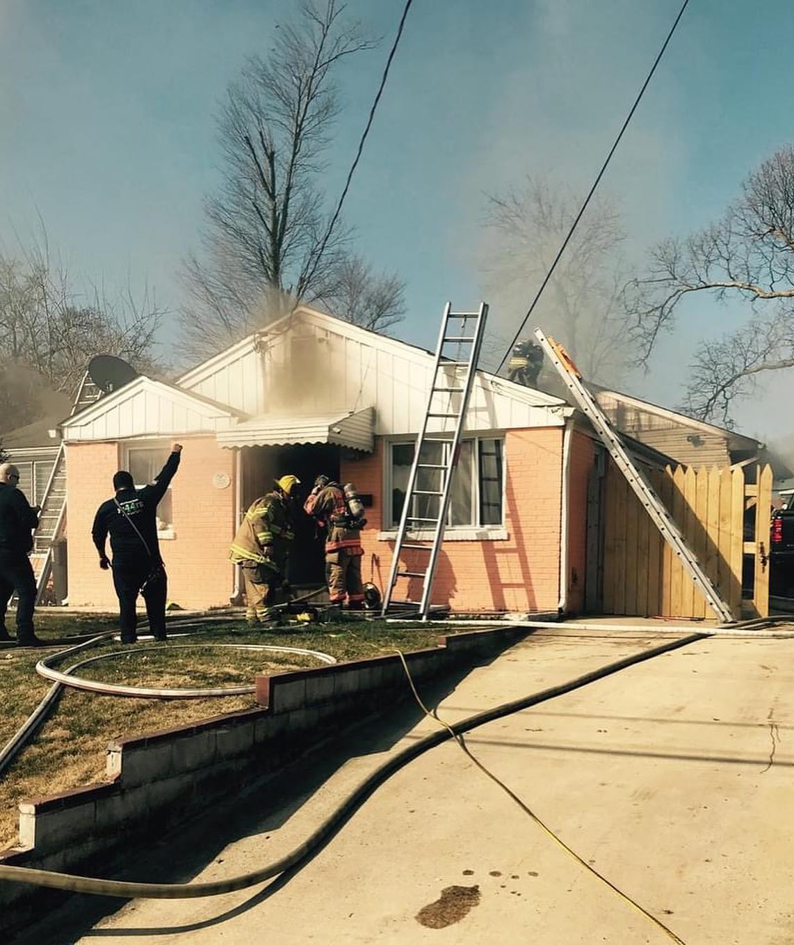 Truck Runs Adelphi House Fire - Berwyn Heights Volunteer Fire ...