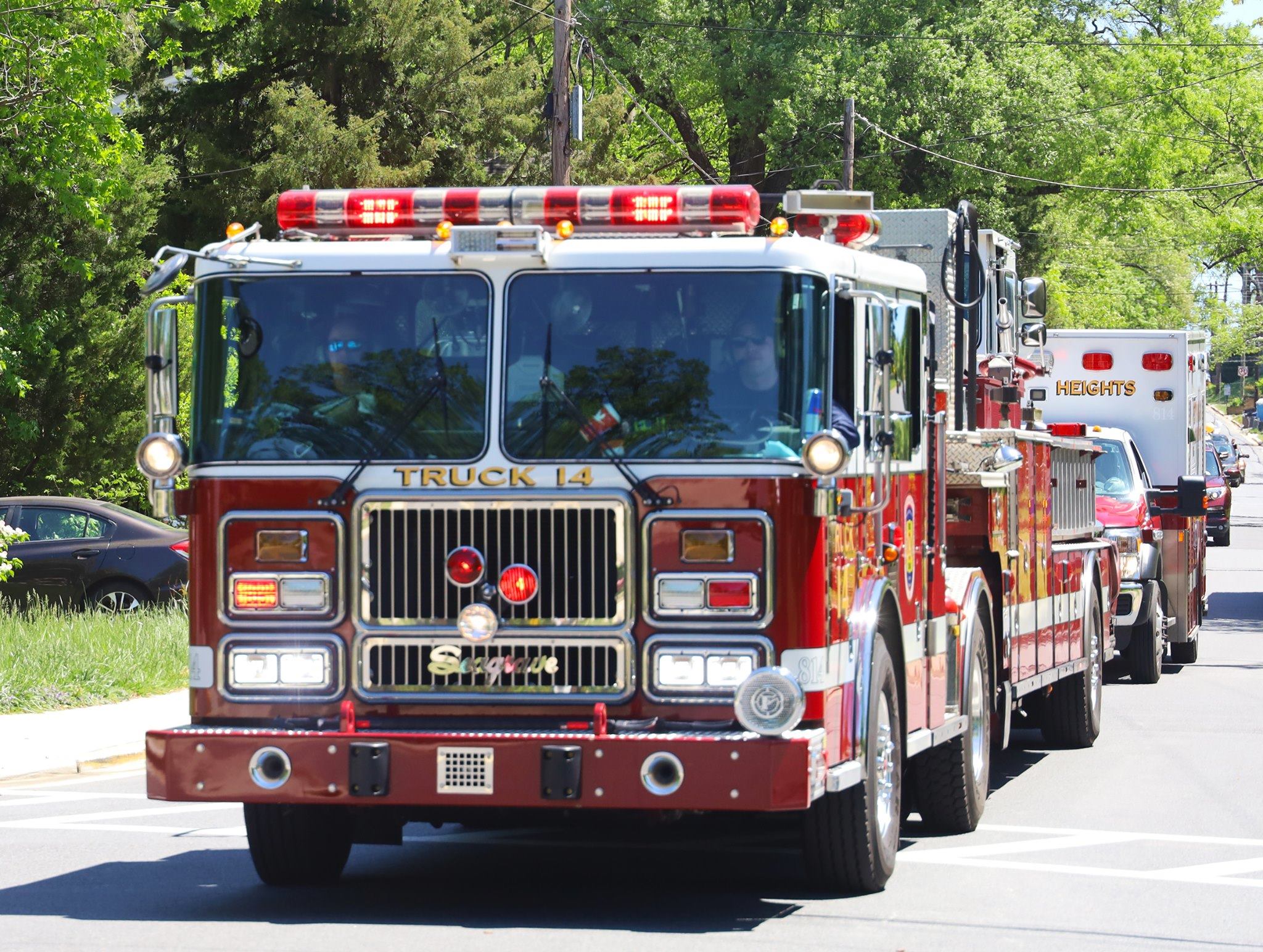 Truck 14 Handles Hotel Fire - Berwyn Heights Volunteer Fire Department ...